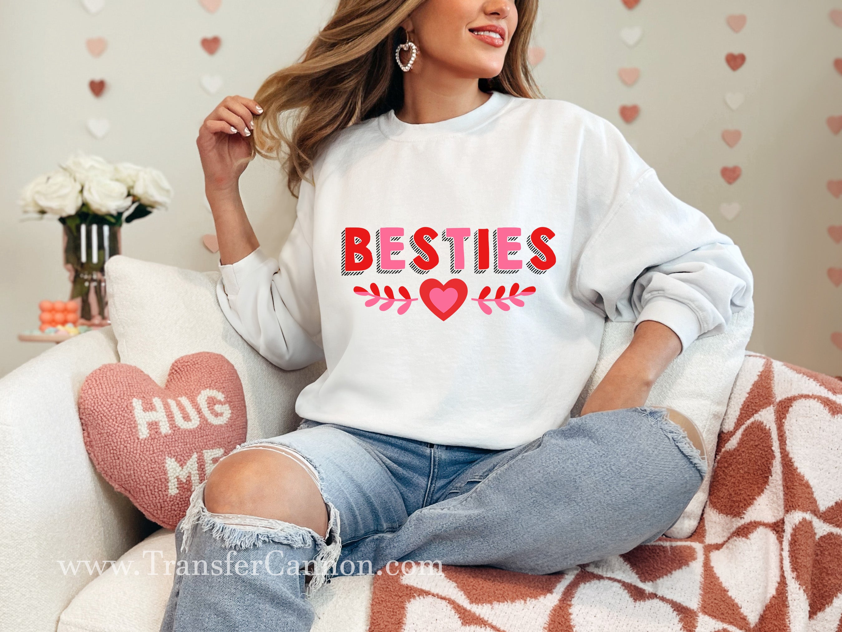 Besties DTF Transfer – TransferCannon.com