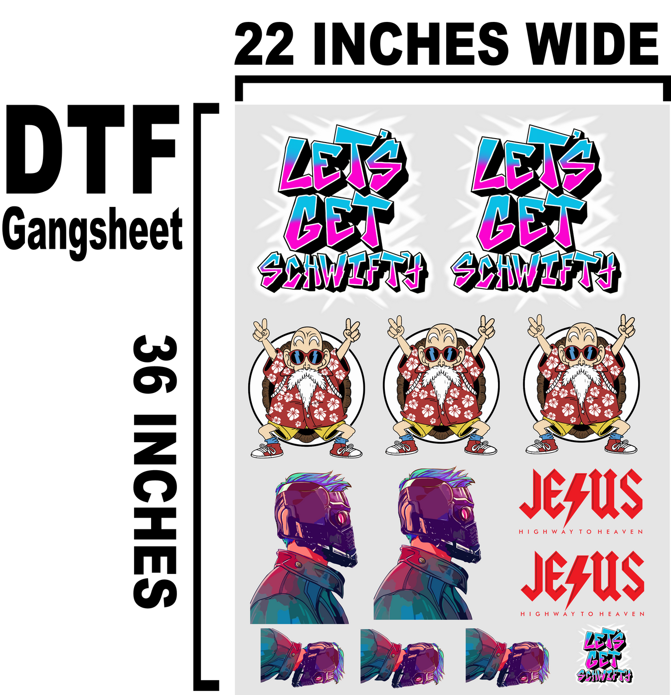 DTF Transfers – TransferCannon.com